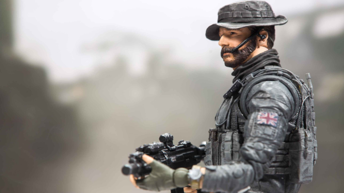 Call of Duty Modern Warfare : figurine Capitaine John Price en ...