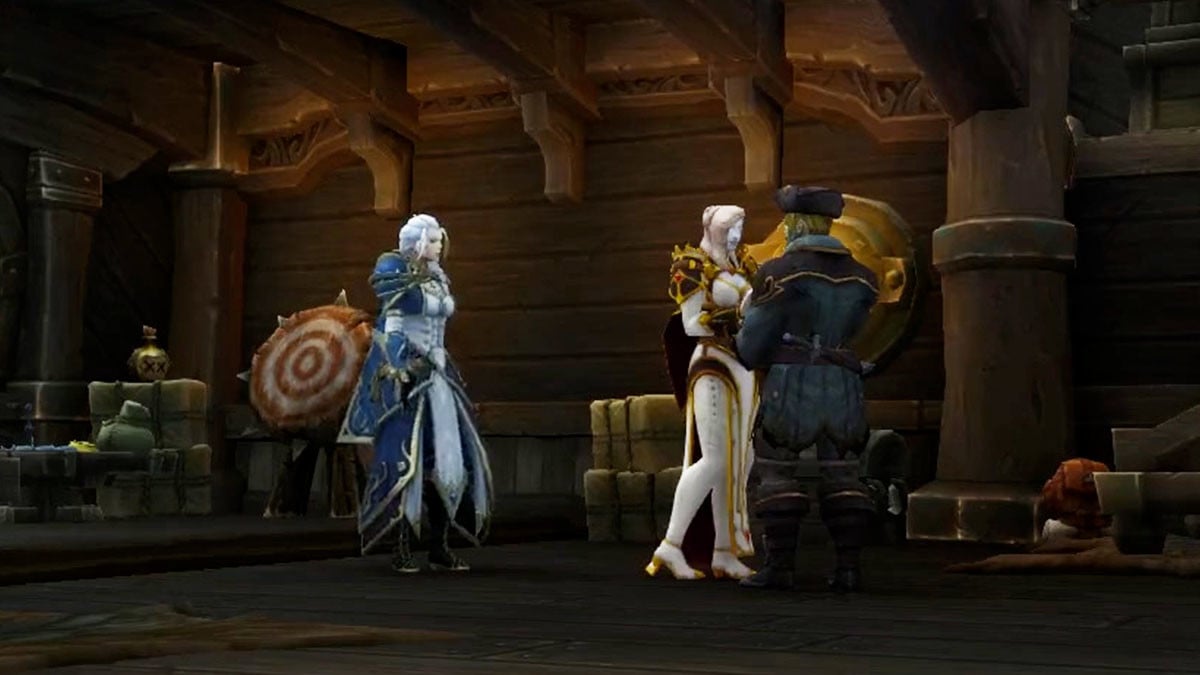 WoW : Cinématique Calia Menethil et Derek Portvaillant, Campagne ...