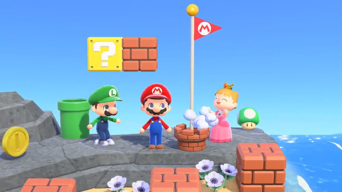 Nintendo Direct : Les meubles Mario arrivent le 1er mars sur Animal ...