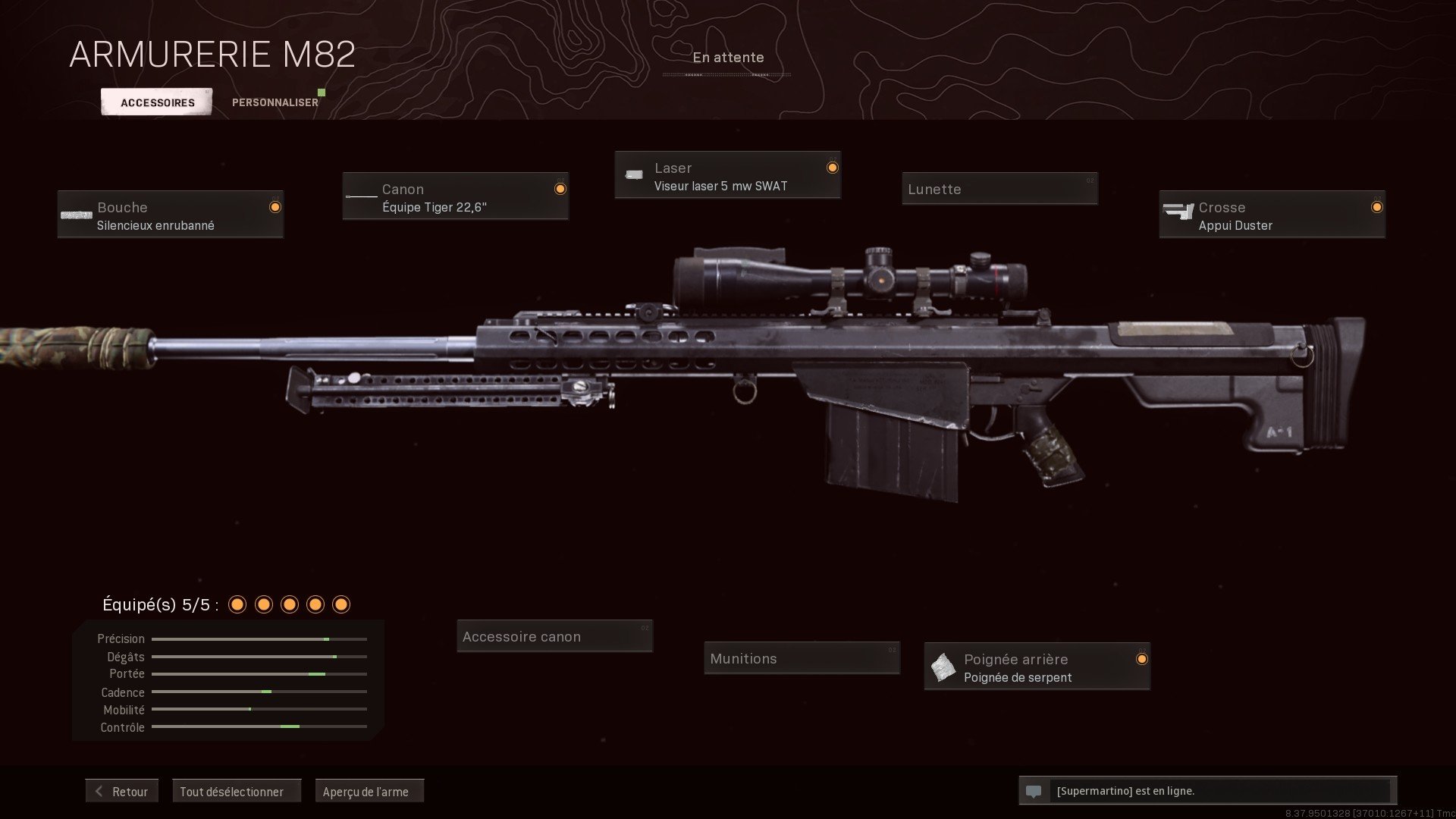 Quelle est la meilleure classe pour le M82 sur Warzone ? - Millenium