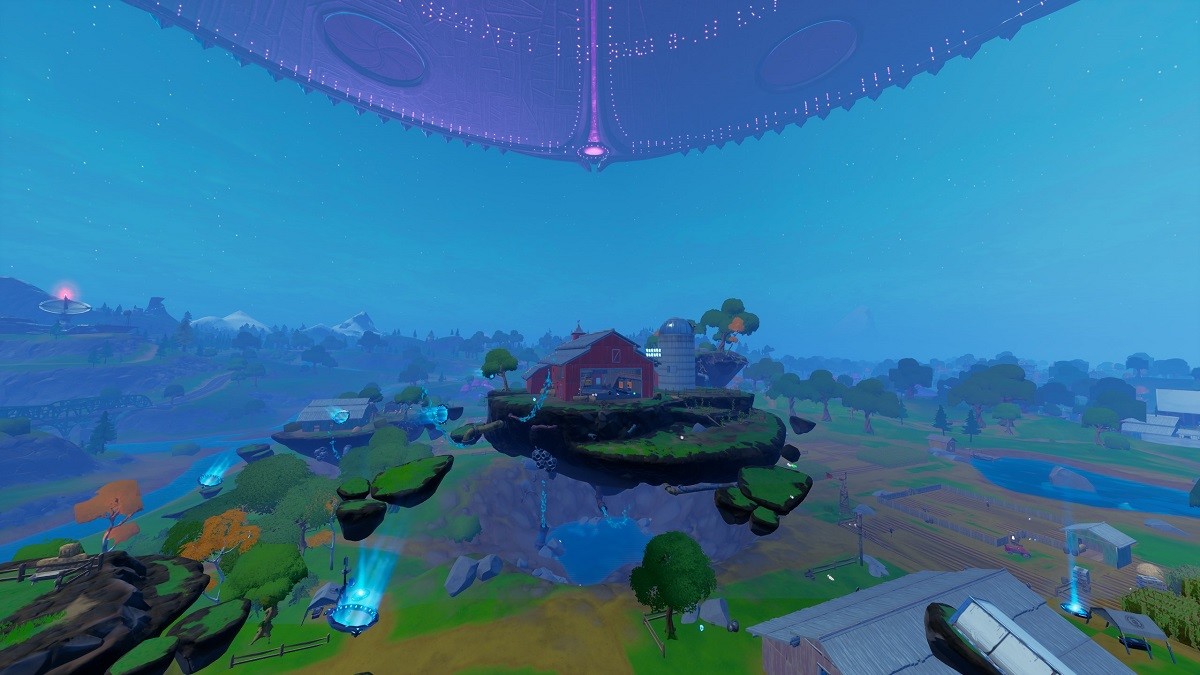 Fortnite saison 8 : Corny Complex bientôt aspiré par le vaisseau mère ...