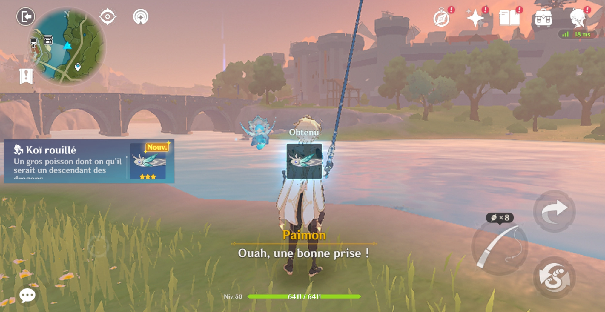 Koi rouillé Genshin Impact : Comment obtenir ce poisson ? - Millenium