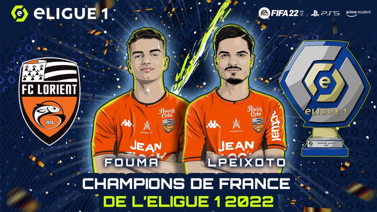 FIFA 22 : Lorient remporter l'eLigue 1 - Millenium