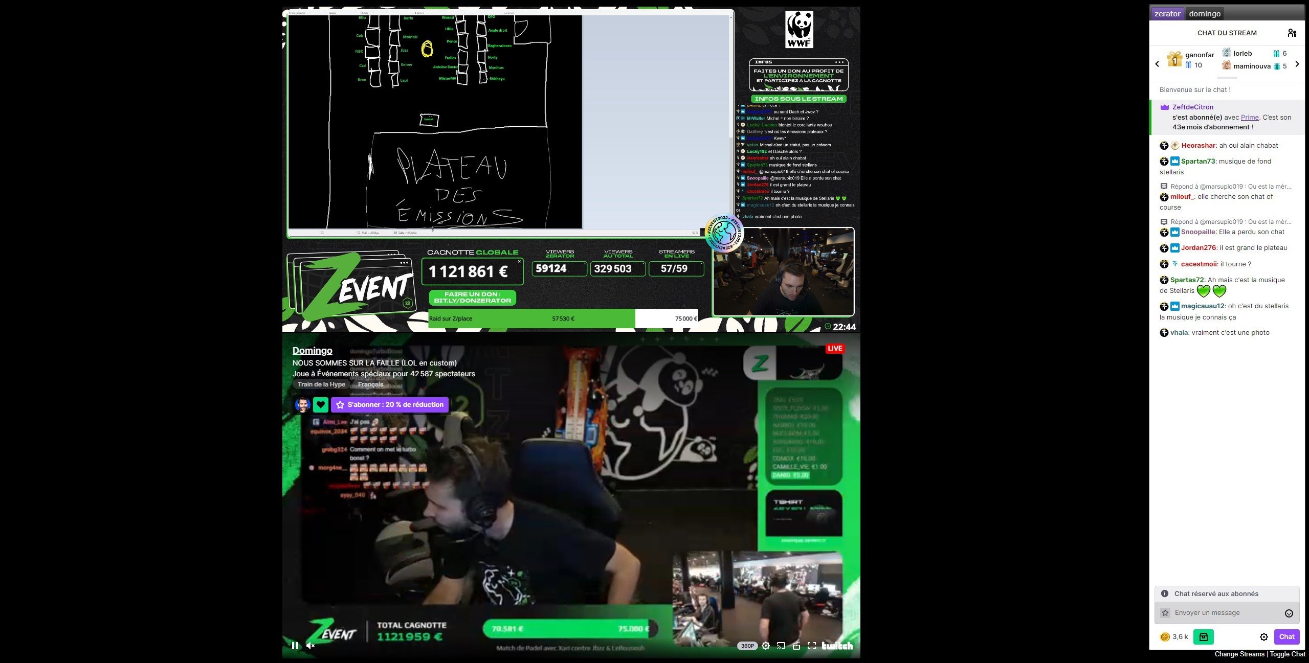 ZEvent 2022 : Multistream, multitwitch... Comment regarder plusieurs streamers en même temps ...