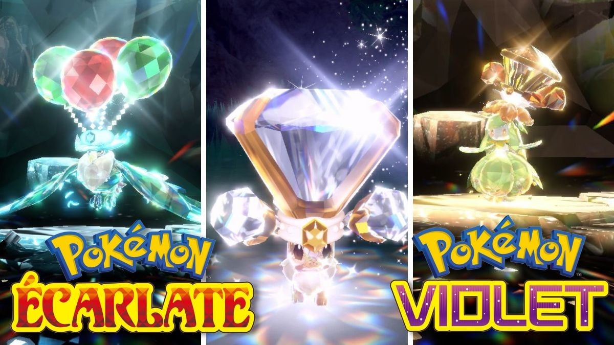 Pokémon Écarlate Violet : Logos des types et images des bijoux ...