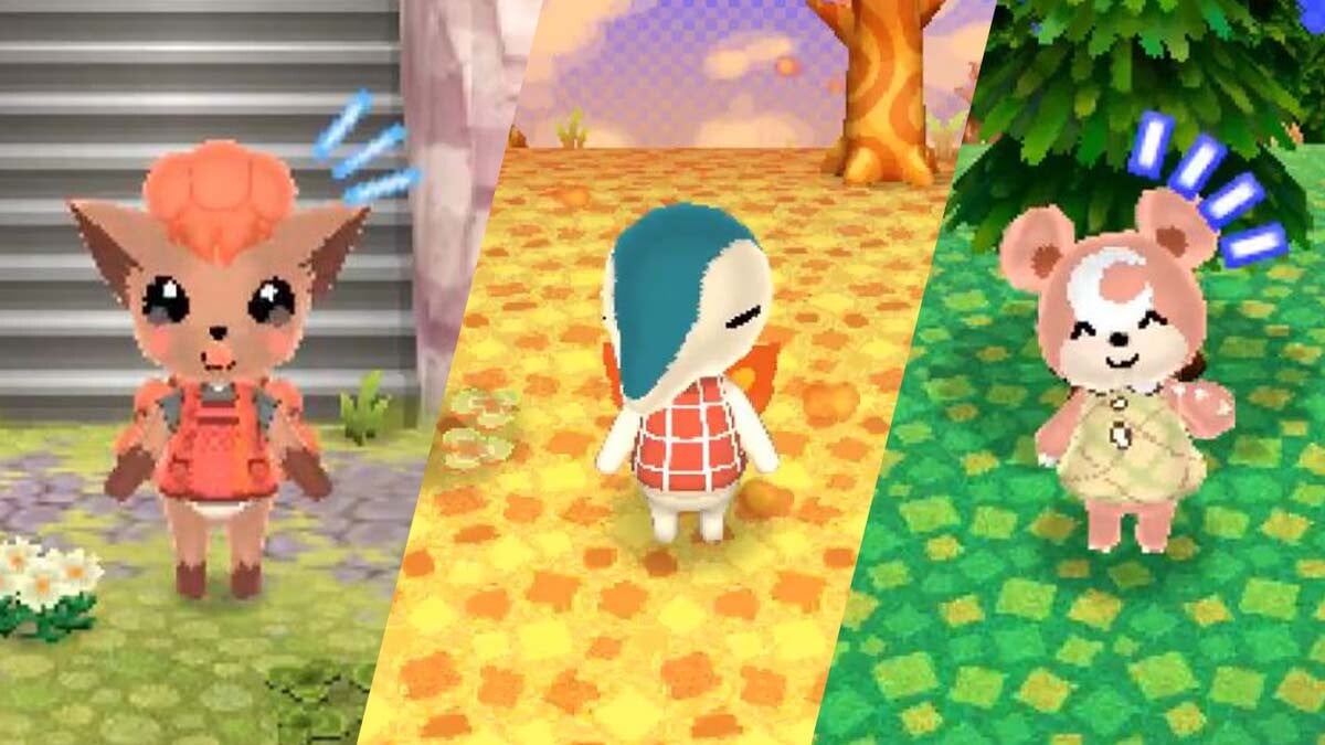 Et si des Pokémon se retrouvaient dans l'univers d'Animal Crossing ...