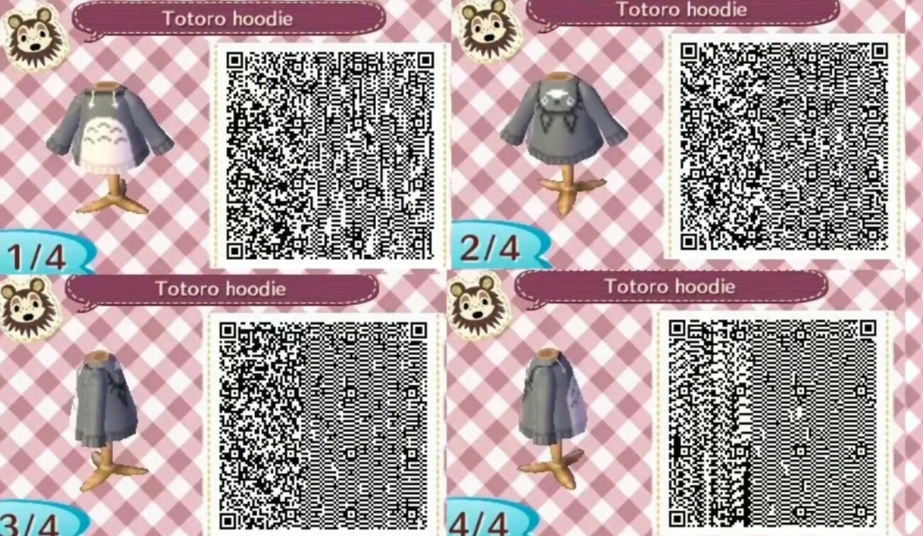 Code Motif Animal Crossing New Horizons : Liste des meilleurs QR Codes ...