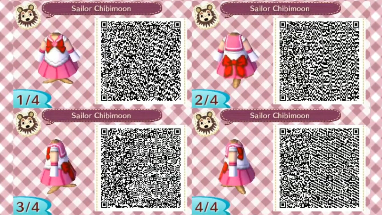 Code Motif Animal Crossing New Horizons : Liste des meilleurs QR Codes ...