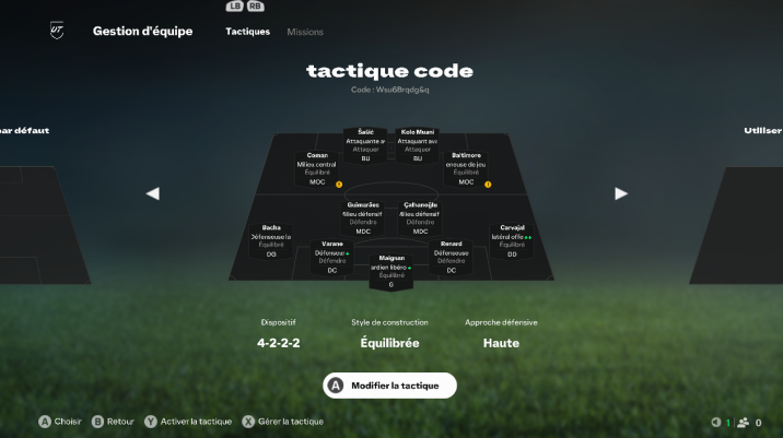 Code Tactique FC 25 : Comment les rentrer et à quoi servent-ils ? - Millenium
