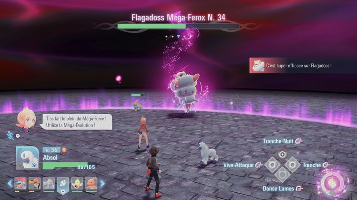 Méga-Ferox Pokémon ZA : Comment battre tous les boss de l'histoire ...