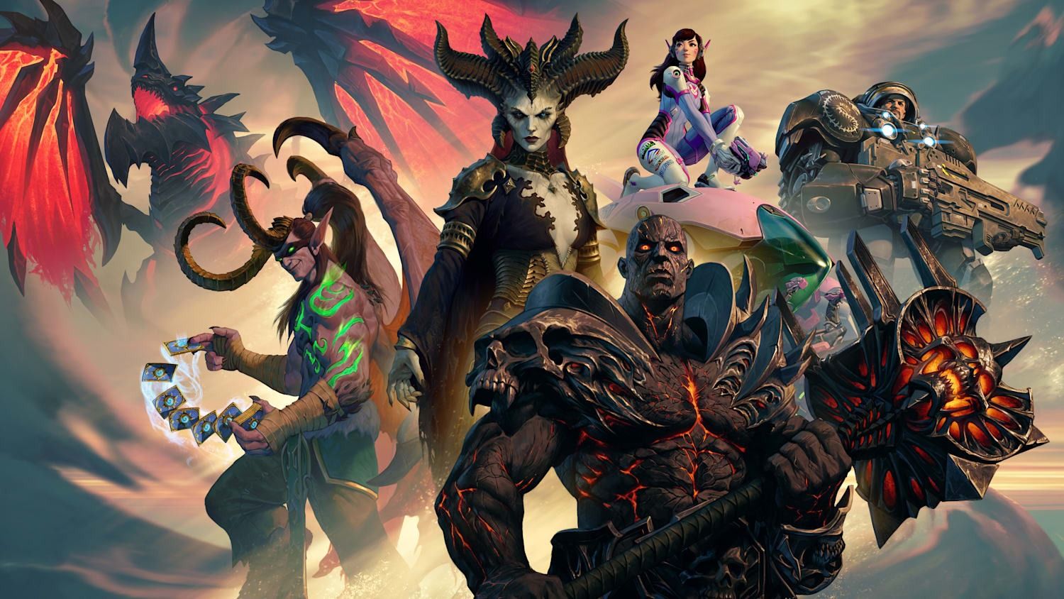 "Nous ne sommes pas seulement Blizzard Games", WoW, Diablo ou Overwatch ...