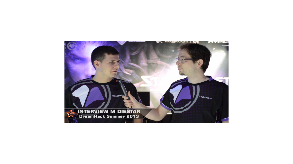 Interview de DieStar à la DreamHack - Millenium