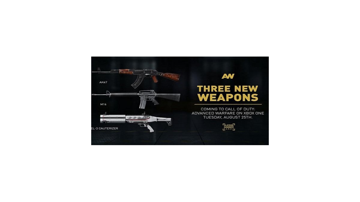 Trois nouvelles armes sur CoD AW - Millenium