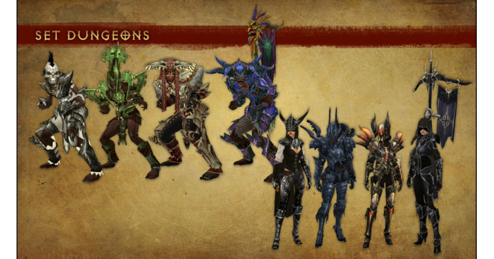 Diablo 3 : Guide Donjons d'ensemble, Set Dungeons, Liste, Position ...