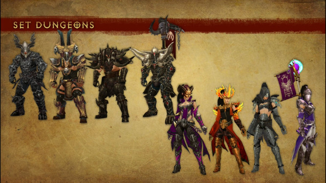 Diablo 3 : Guide Donjons d'ensemble, Set Dungeons, Liste, Position ...