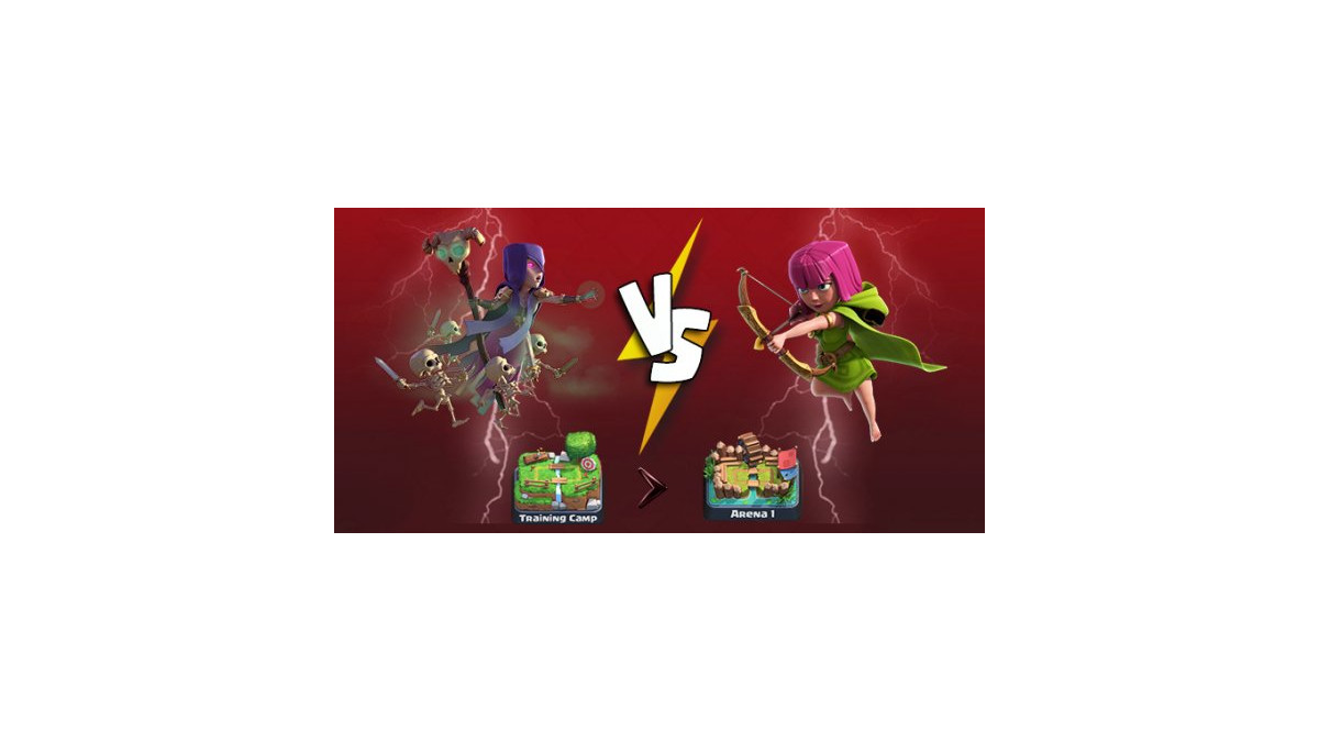 Counter Clash Royale, premières arènes - Millenium