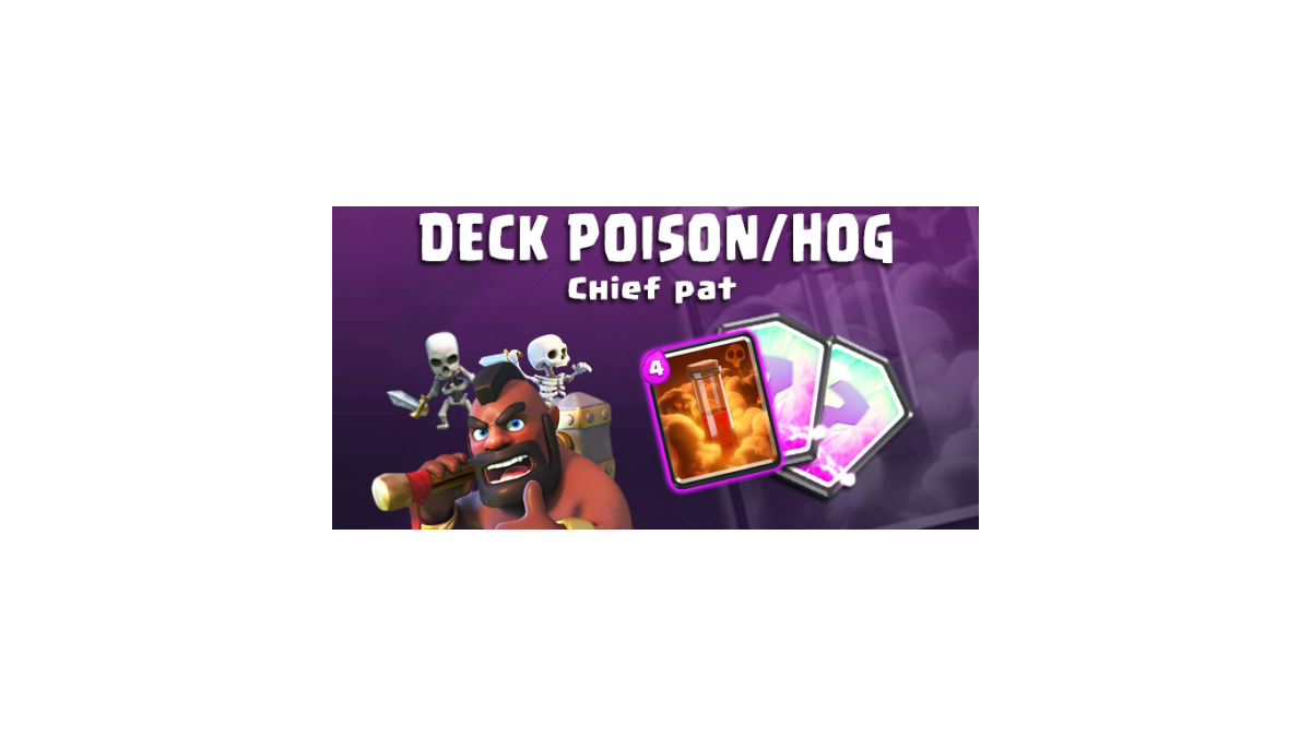 Le nouveau Hog/Poison, deck arène 6 ! - Millenium