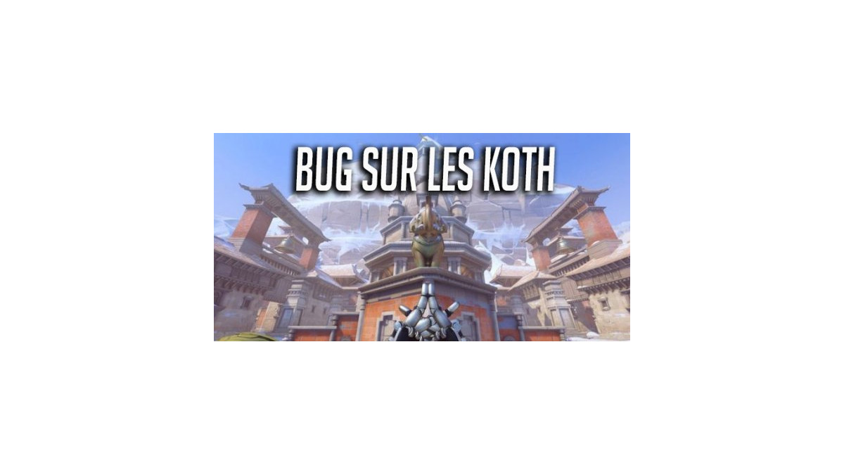 Overwatch, bug sur les cartes KOTH - Millenium