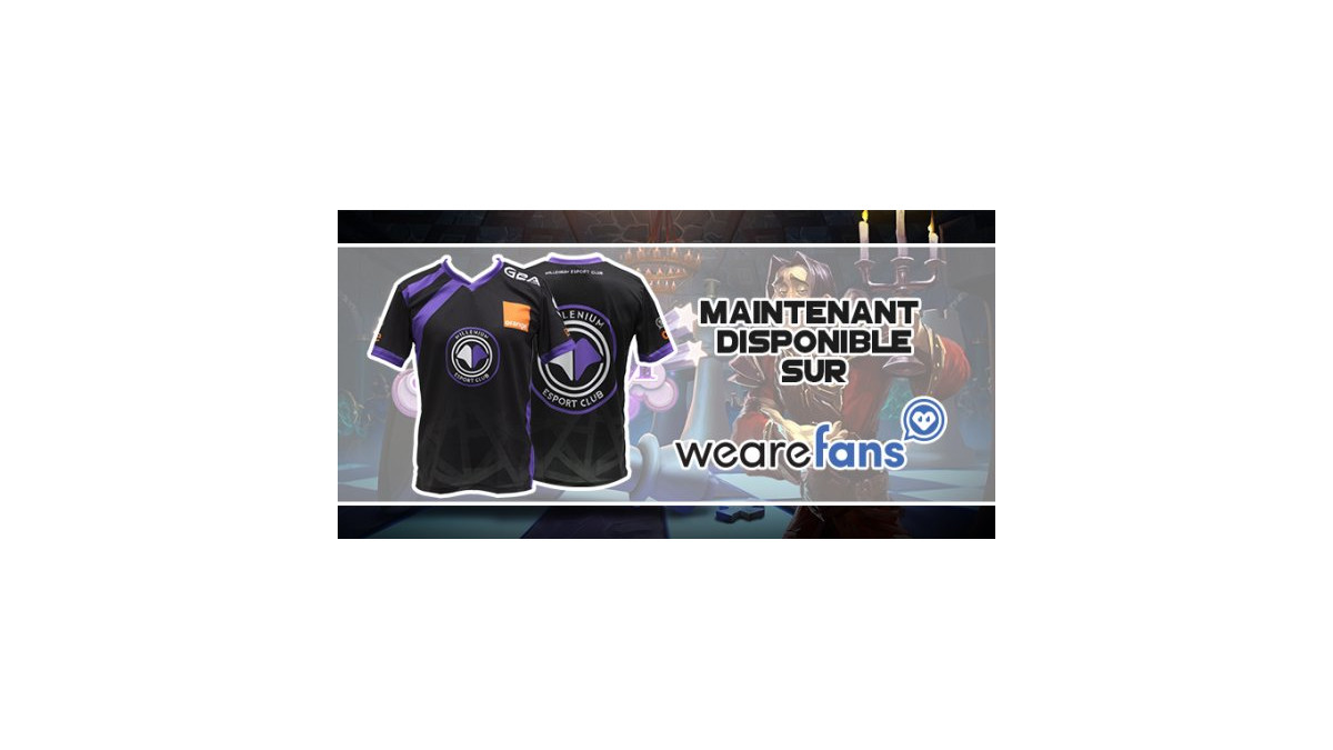 Le nouveau maillot M est en vente ! - Millenium