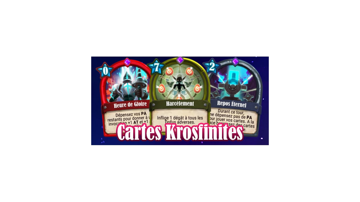 Krosmaga, Guide des cartes Krosfinites - Millenium
