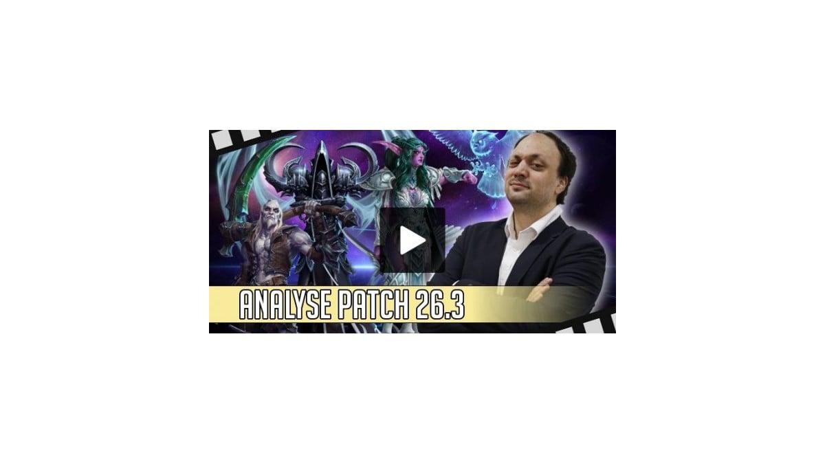 HotS Vidéo - Analyse patch 26.3 - Millenium