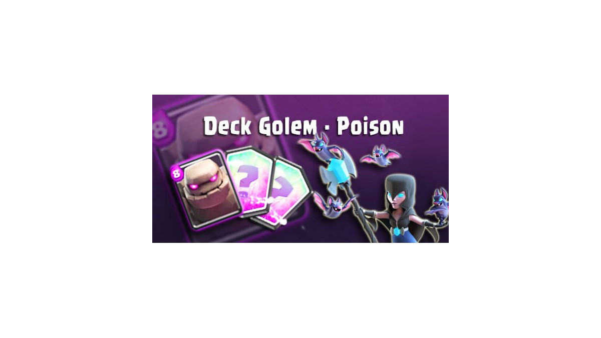 Deck golem poison, arène - Millenium
