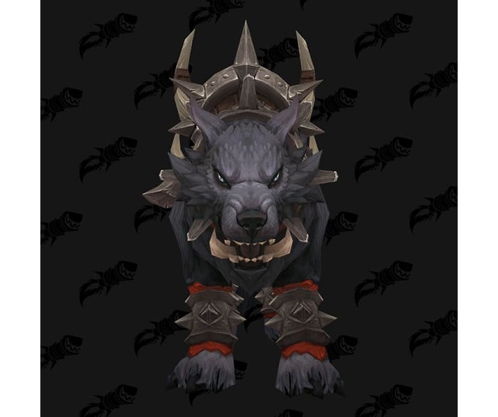 WoW BFA Monture : Loup redoutable Mag'har (Mag'har Direwolf) - Millenium
