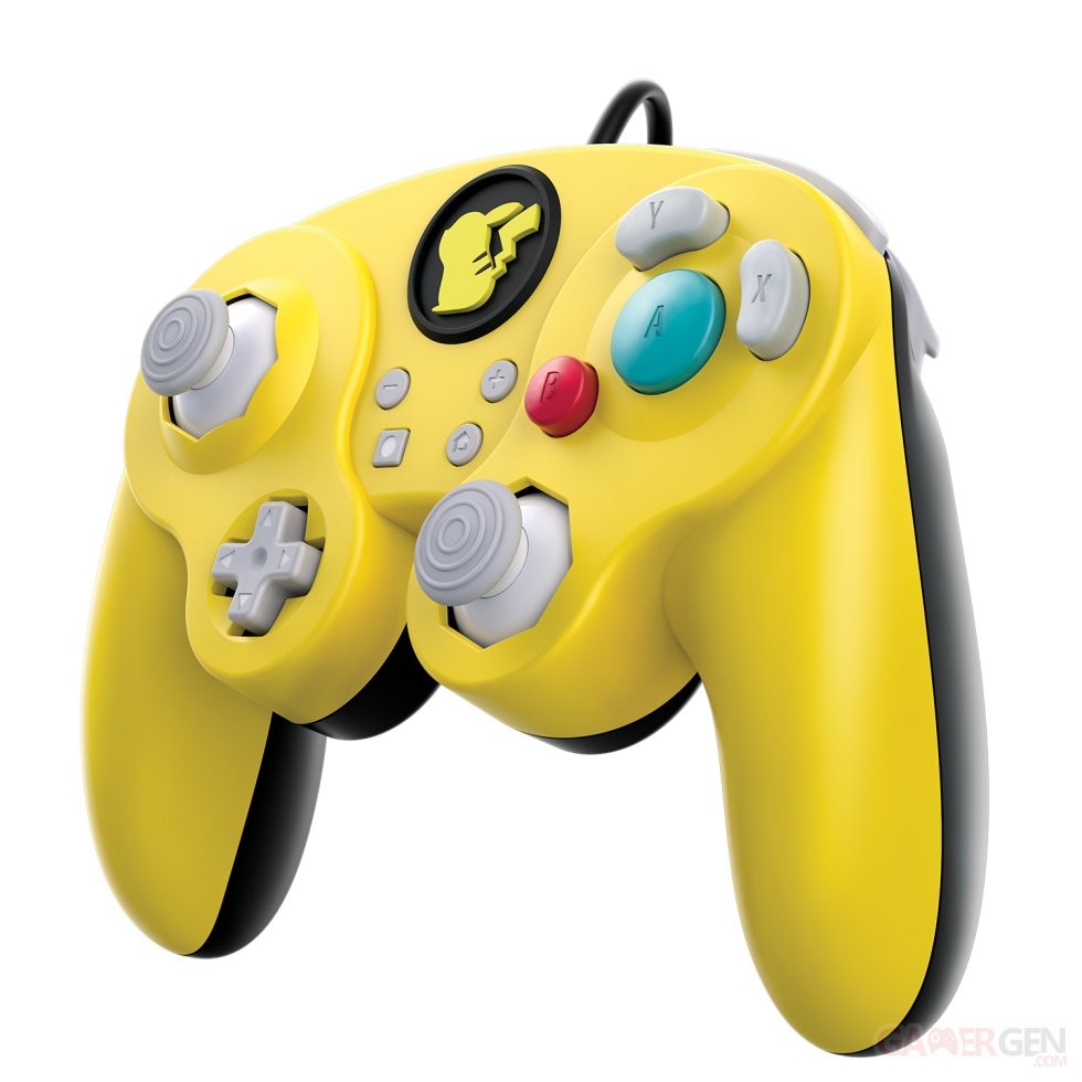 Manettes GameCube Pikachu pour Super Smash Bros Ultimate - Millenium
