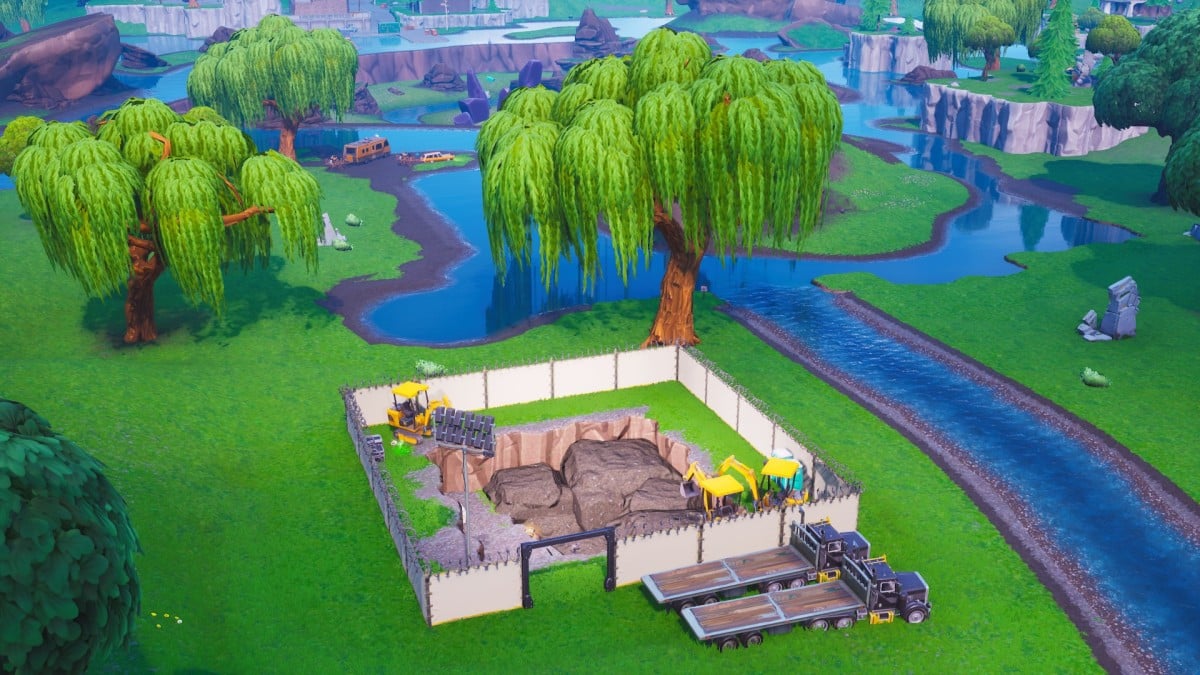 Fortnite : un nouveau site de fouilles à Loot Lake - Millenium