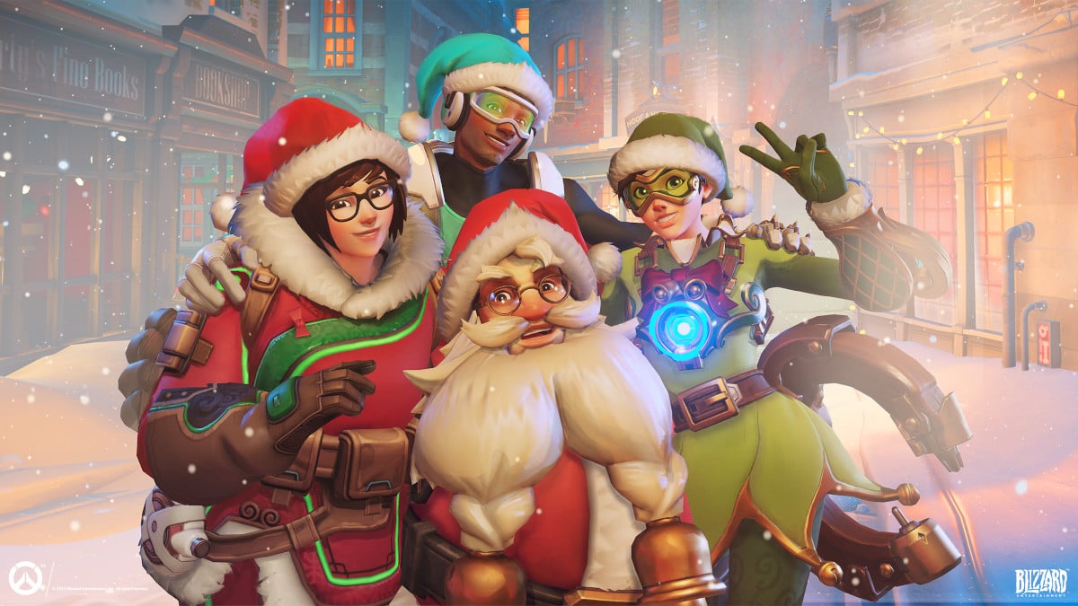 Overwatch : Féerie hivernale, Blizzard World des fêtes carte d ...