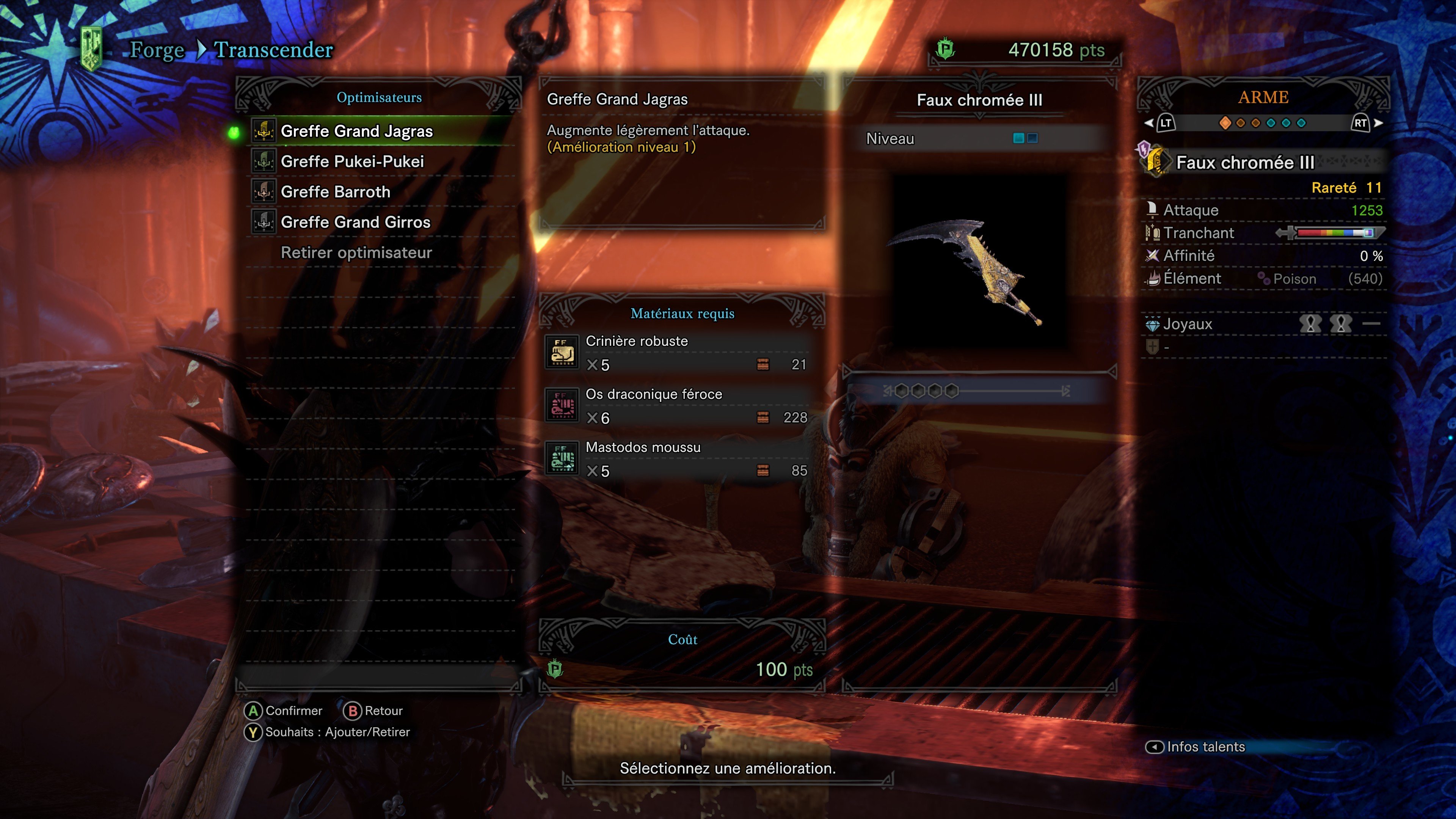 Optimisateurs - MHW Iceborne : Composants pour transcender les armes ...