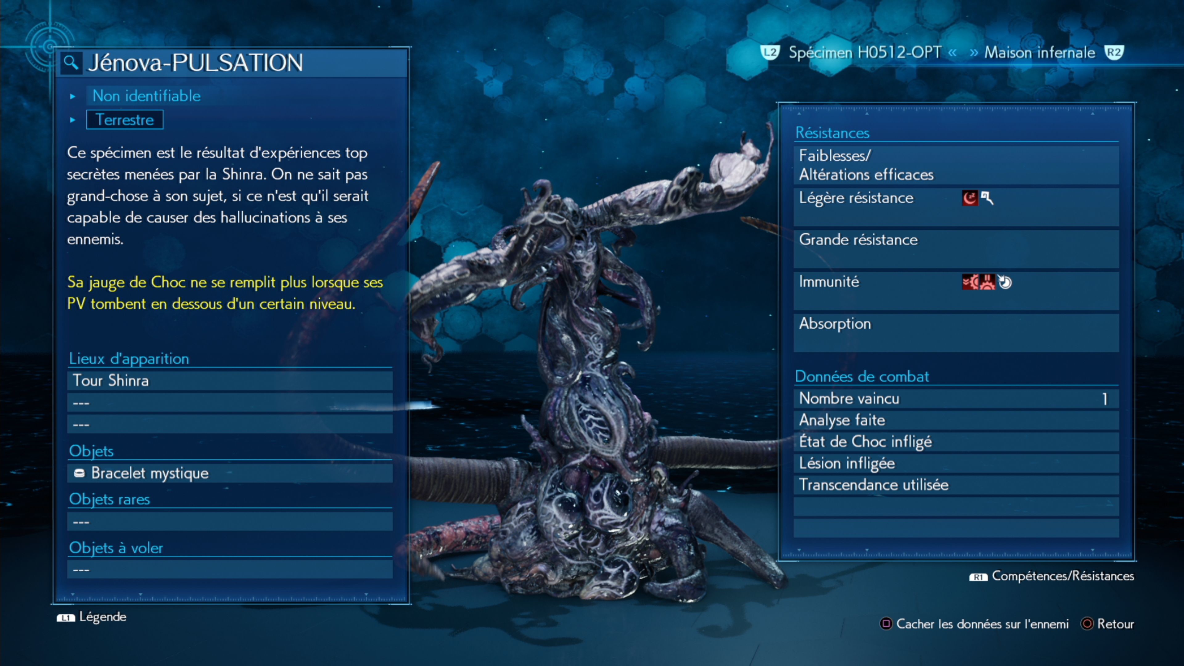 Jénova Pulsation FF7 Remake, boss chapitre 17 : Comment le battre ...