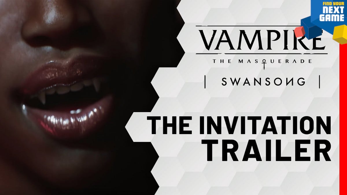 Vampire The Masquerade - Swansong : the Invitation Trailer - Millenium