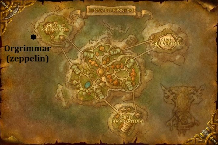 Orgrimmar et capitales secondaires de la Horde - WoW : Salles des ...