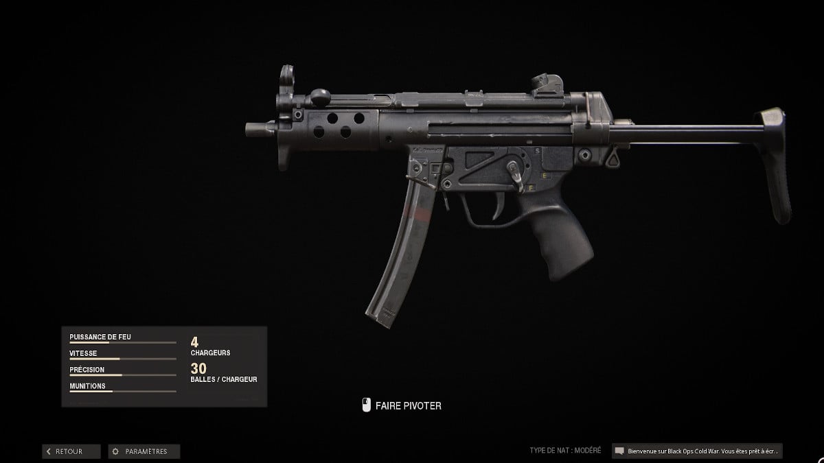 La MP5 de Black Ops Cold War se fait nerf - Millenium