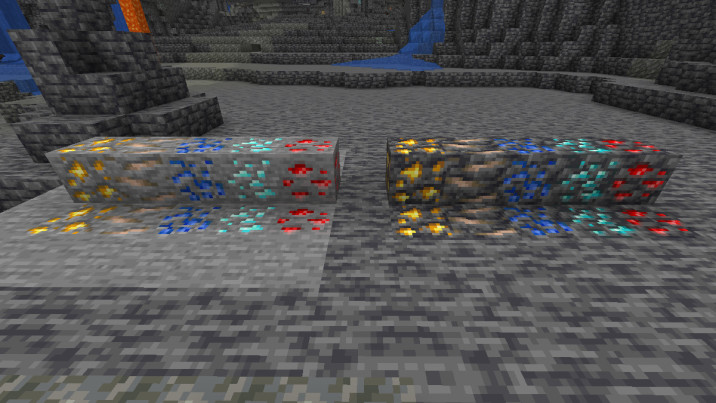 De nouveaux designs pour les minerais arrivent avec la Snapshot 21w08b ...