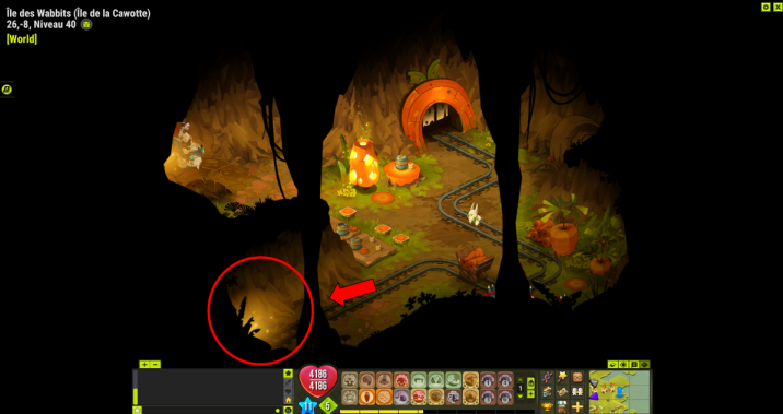 Dofus : Île des Wabbits, Chemin vers le Wabbit GM - Millenium