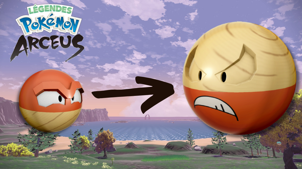 Voltorbe Pokémon Arceus : Comment le faire évoluer en Électrode de ...