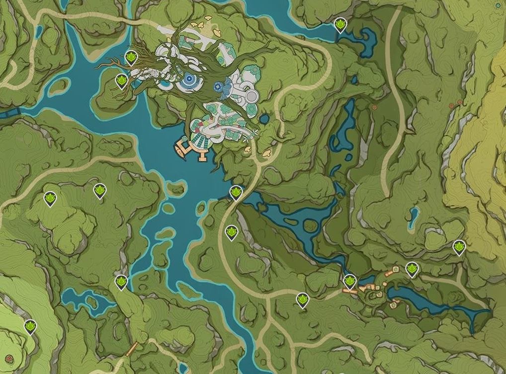 Dendroculus Genshin Impact : où les trouver ? - Millenium
