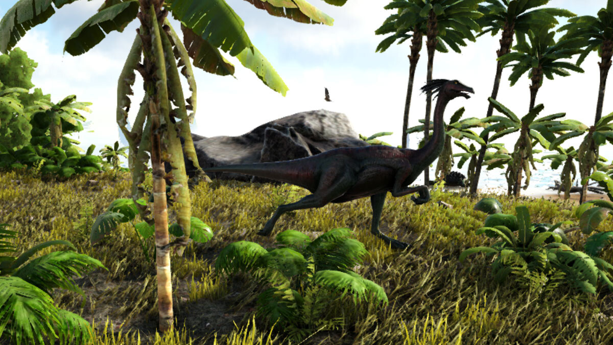 Gallimimus Ark: How to tame it, location... All about this dinosaur ...