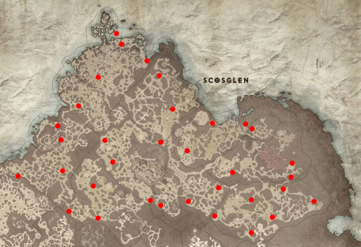 Autels de Lilith Diablo 4 : Bonus et où tous les trouver sur la carte ...