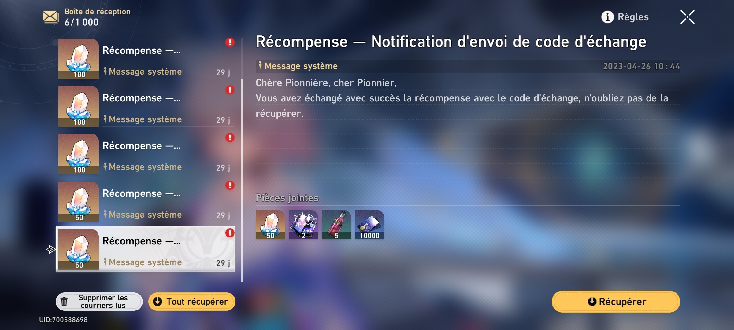 Redeem Codes Honkai Star Rail : Liste des codes disponibles et comment les récupérer ? - Millenium