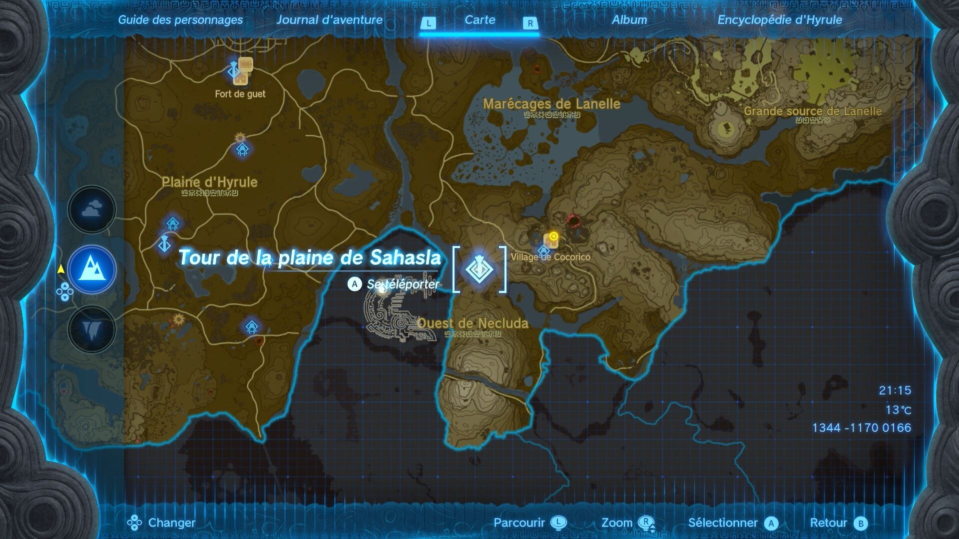 Tour de la plaine de Sahasla Zelda Tears of the Kingdom : Comment ...