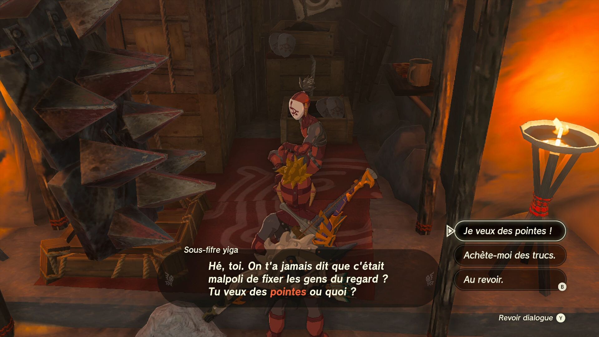 Technique secrète des Yigas Zelda Tears of the Kingdom : Comment ...