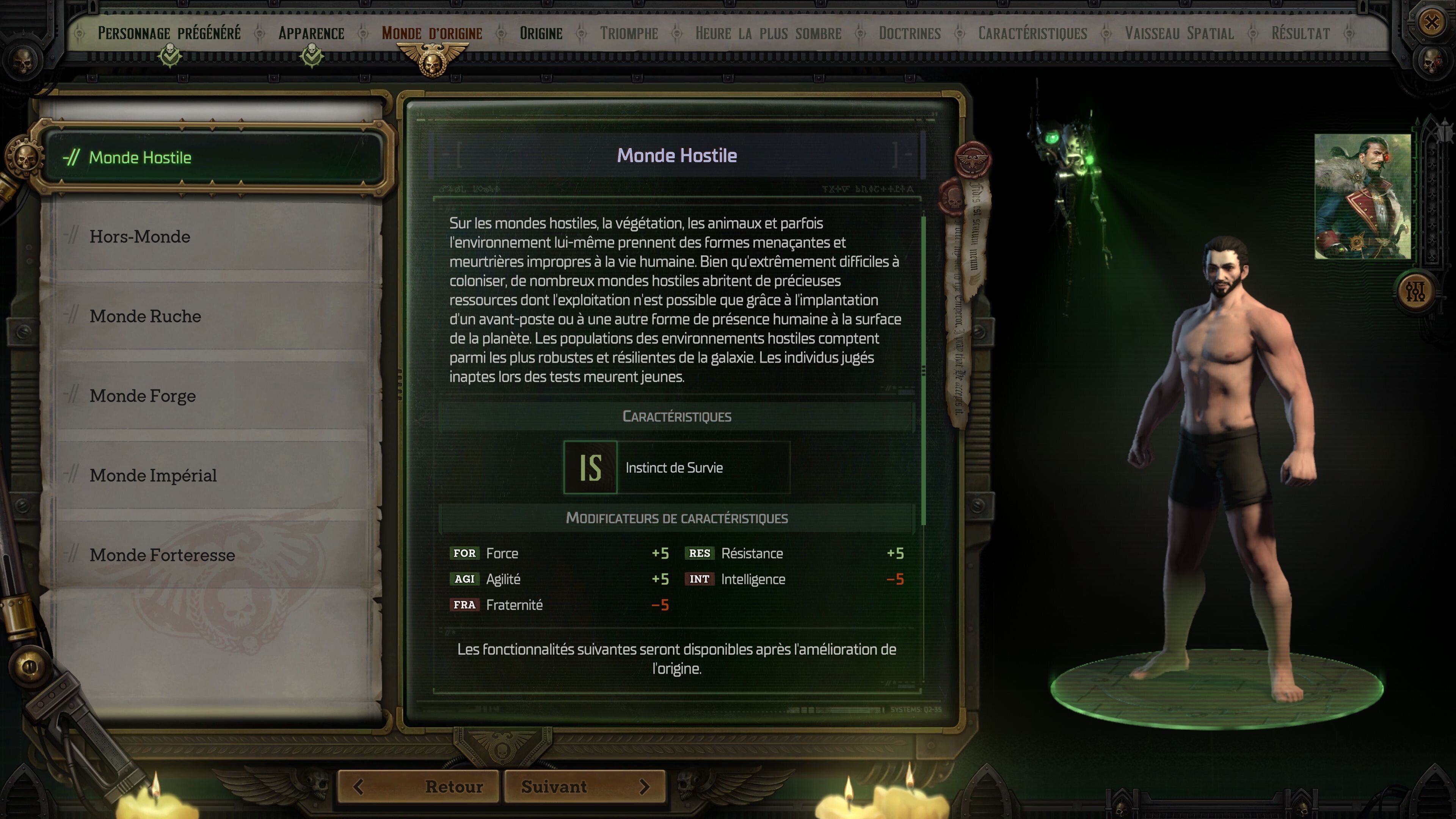 Création de personnage Rogue Trader : Quels choix faire ? - Millenium