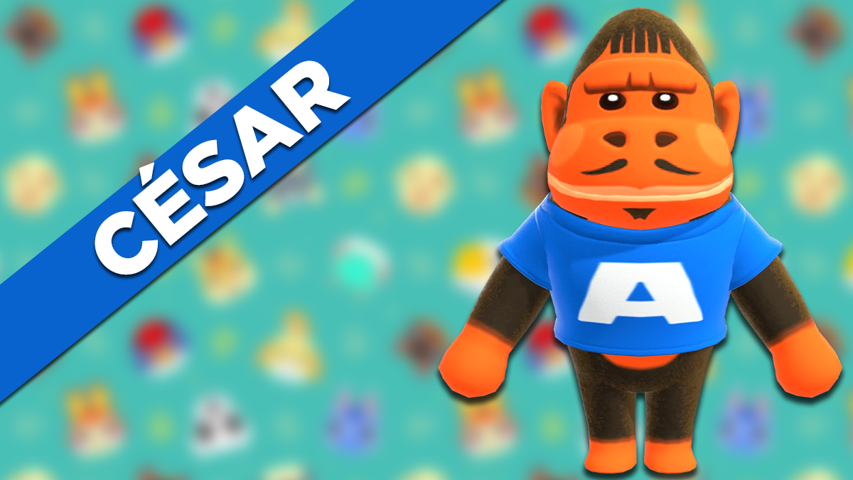 César Animal Crossing New Horizons : tout savoir sur cet habitant ...