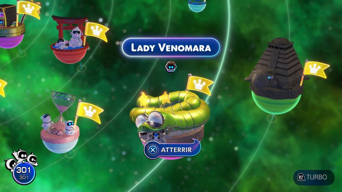 Lady Venomara Astro Bot : Comment battre ce boss du Système du Serpent ...