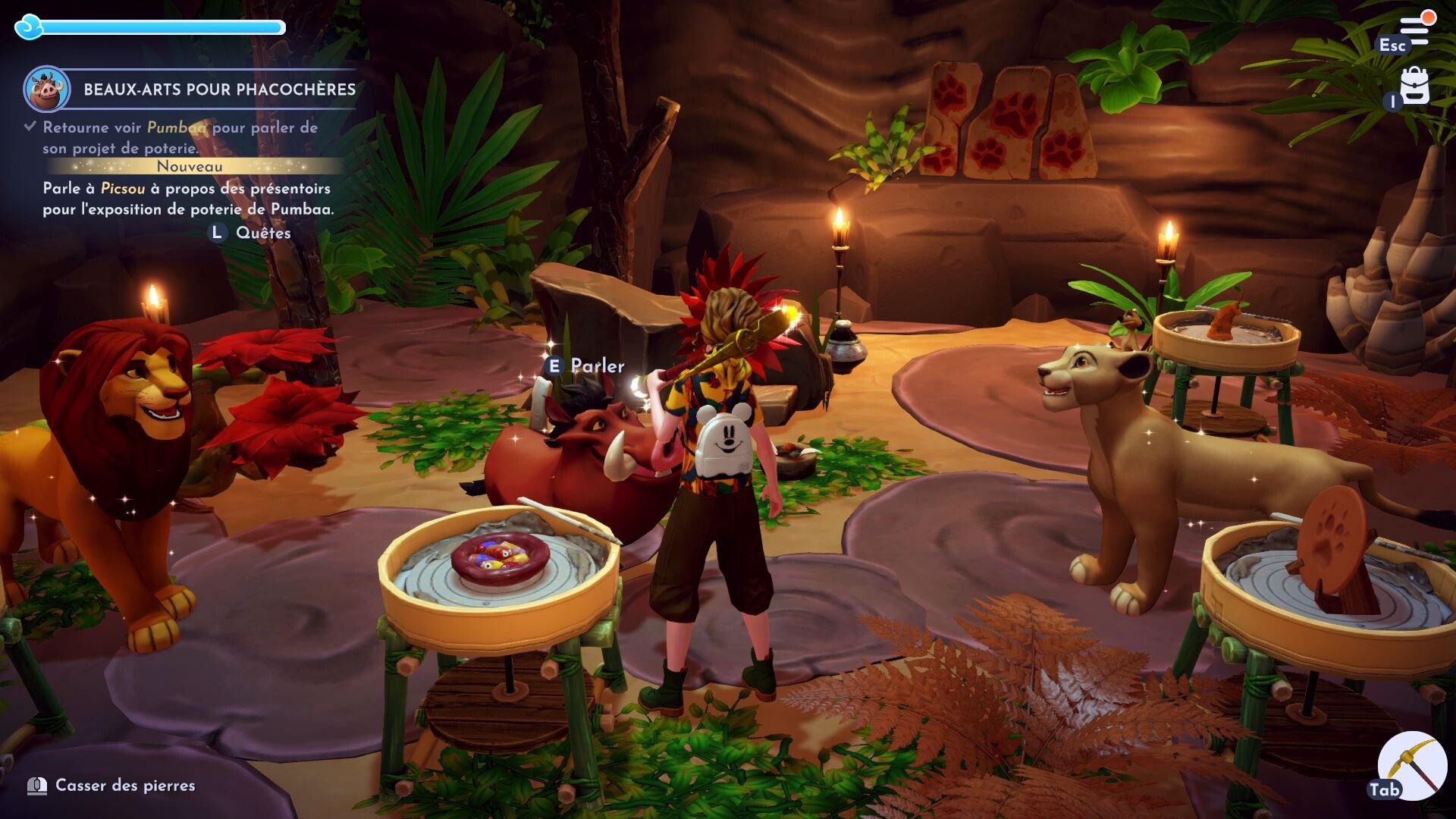 Pumba Disney Dreamlight Valley : Gougères aux oignons, hannetons ...