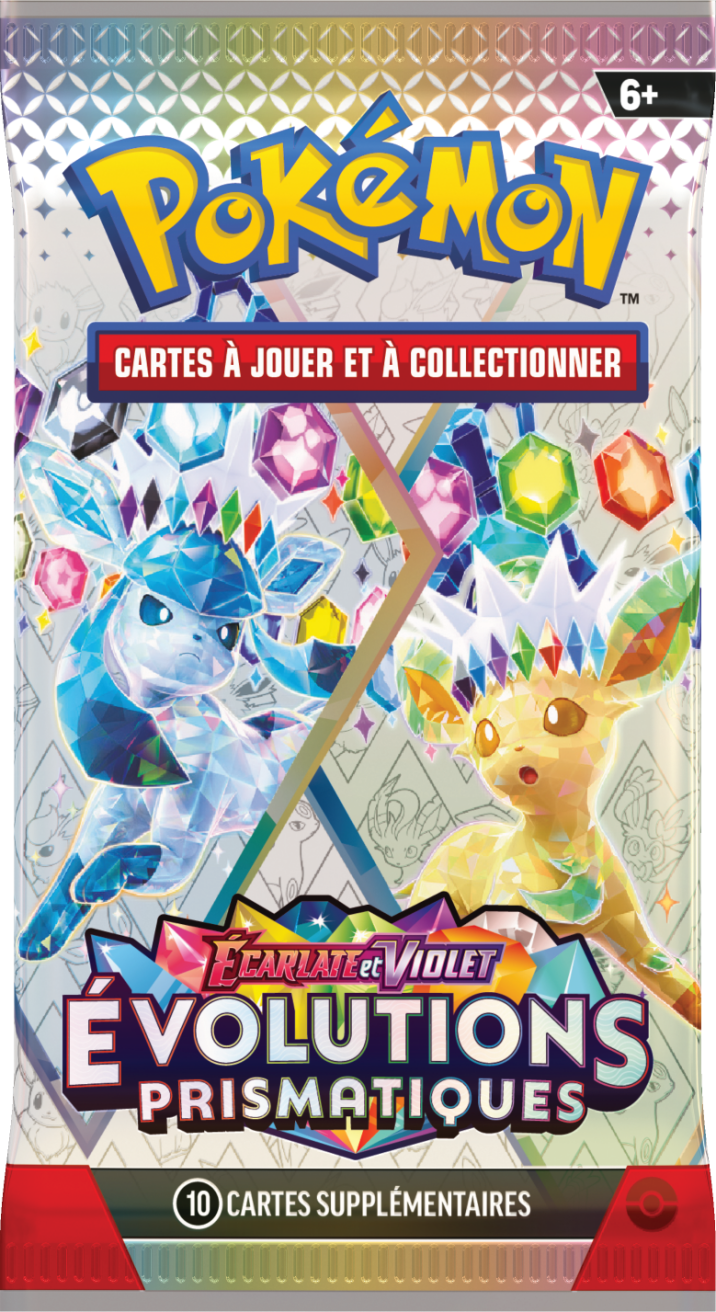 Cartes Pokémon : L'extension "Évolutions Prismatiques" enfin dévoilée ...