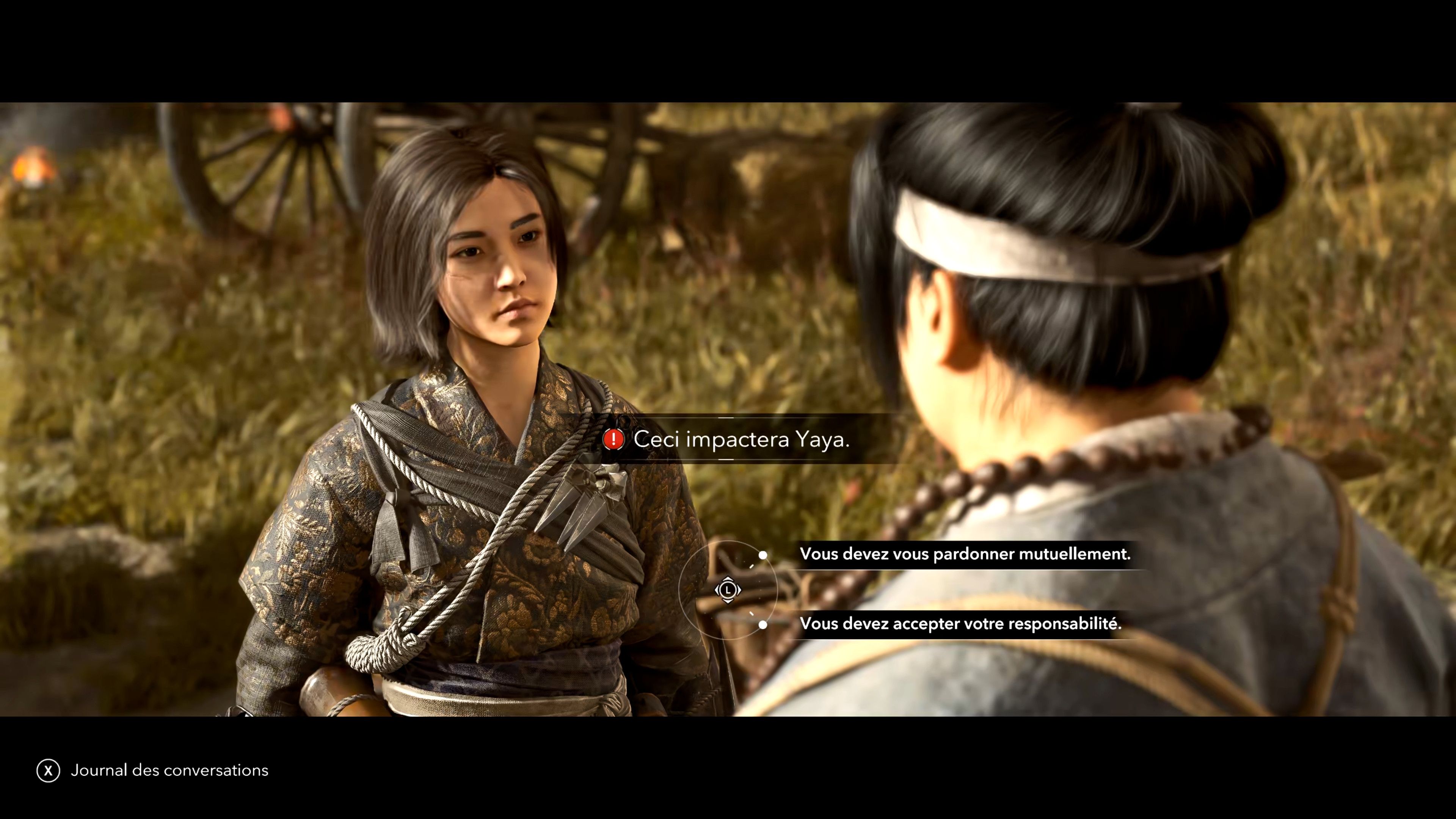 Yaya Assassin's Creed Shadows, Les Chiens Errants : Quels choix de dialogue pour recruter cet ...